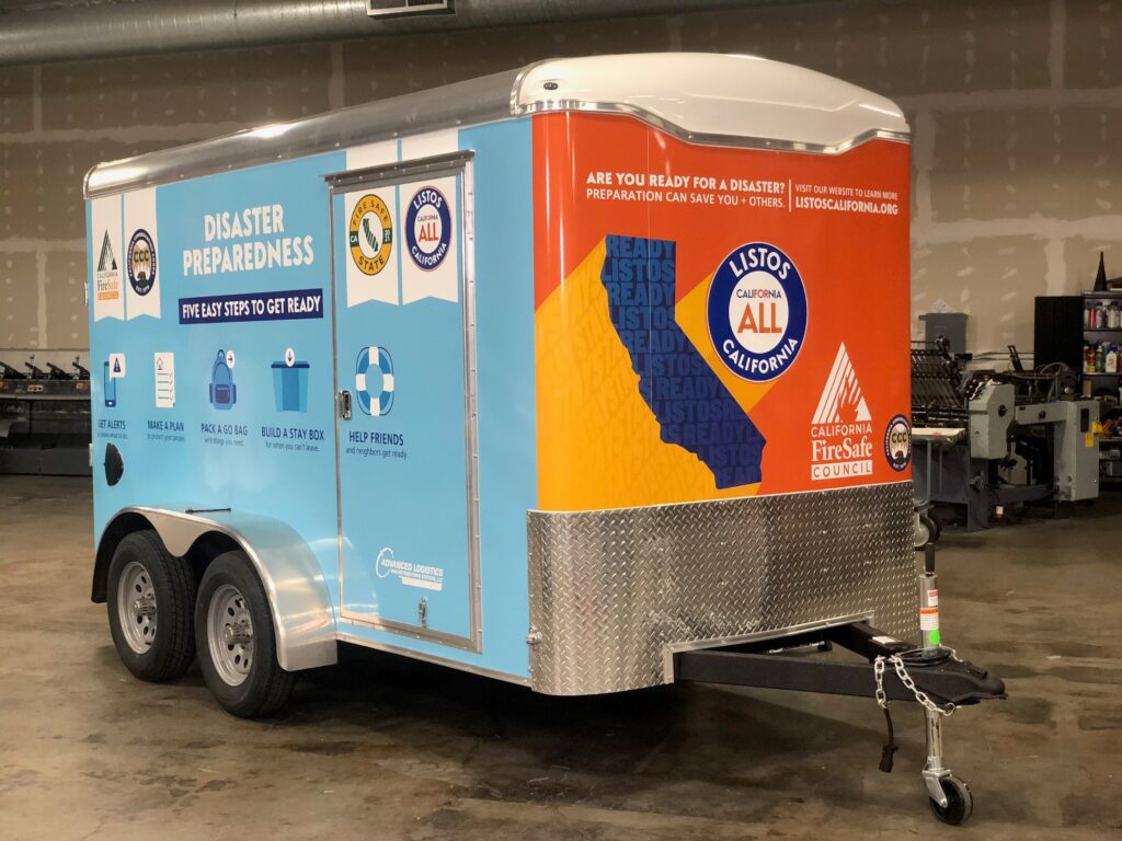 Listos CA Toolkit & Trailer Grantees Announced - California Fire Safe ...